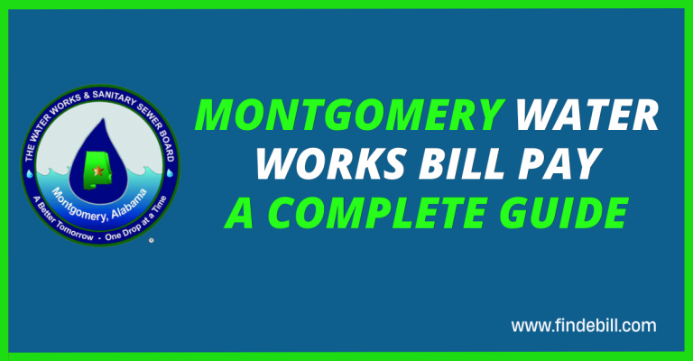 How to Pay Your Montgomery Water Works Bill Online