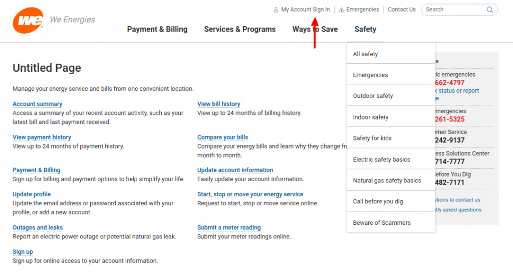 Simplifying Bill Payment with We Energies