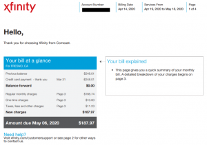 How to Pay Your Xfinity Bill Online, By Phone, or In Person