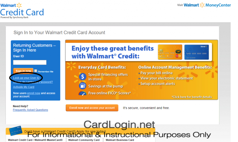 How to Pay Your Walmart Credit Card Bill Online